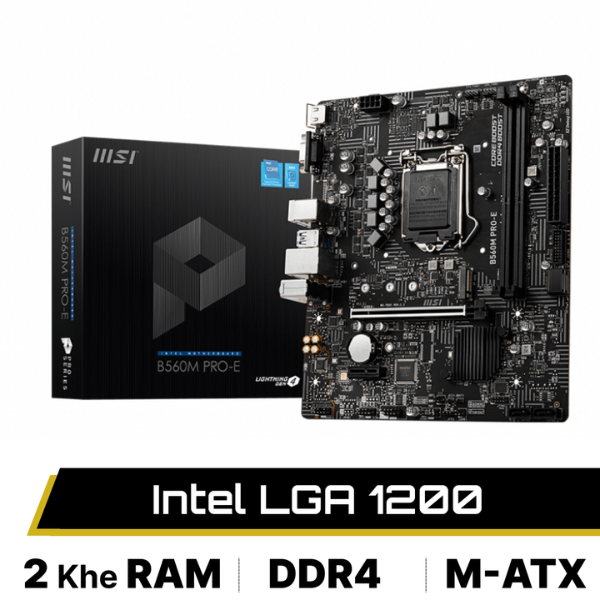 So sánh Mainboard MSI B560M PRO-E và Mainboard Gigabyte B560M Gaming HD