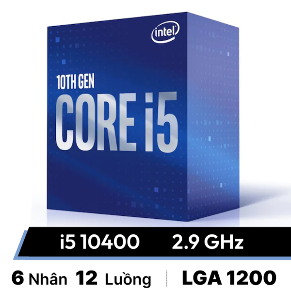 So sánh CPU Intel Core i5 10400