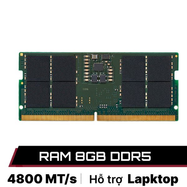 So sánh Ram Laptop Kingston 8GB 4800MT/s DDR5 KVR48S40BS6-8 và RAM ...