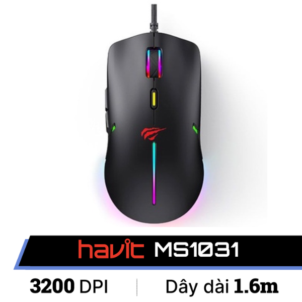 So sánh Chuột có dây Gaming Havit MS1031 RGB