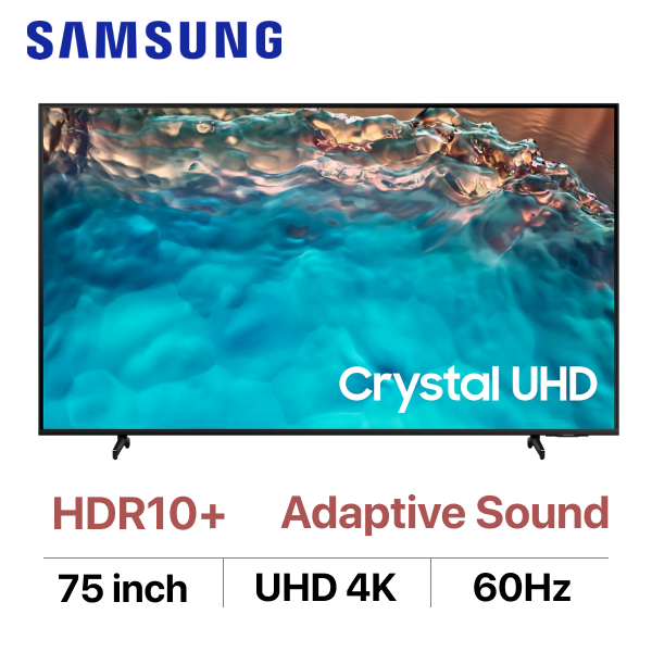 So sánh Smart Tivi Samsung Crystal UHD 4K 75 Inch 75BU8000 và Smart ...
