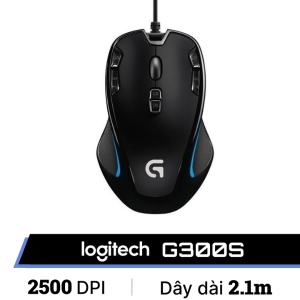 So sánh Chuột có dây Gaming Logitech G300S 2500 DPI