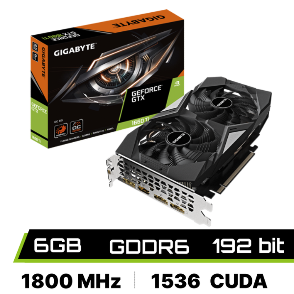 So sánh Card màn hình Gigabyte GeForce GTX 1660 TI OC 6G và VGA ASUS Dual Geforce RTX 3060 OC ...