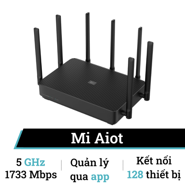 So sánh Router Wifi Xiaomi Aiot băng tần kép AC2350 và Router WiFi 6 8 ...