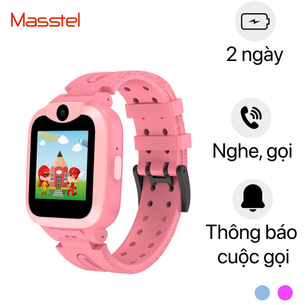 So sánh Đồng hồ định vị trẻ em Masstel Smart Hero 5 và Đồng hồ thông ...