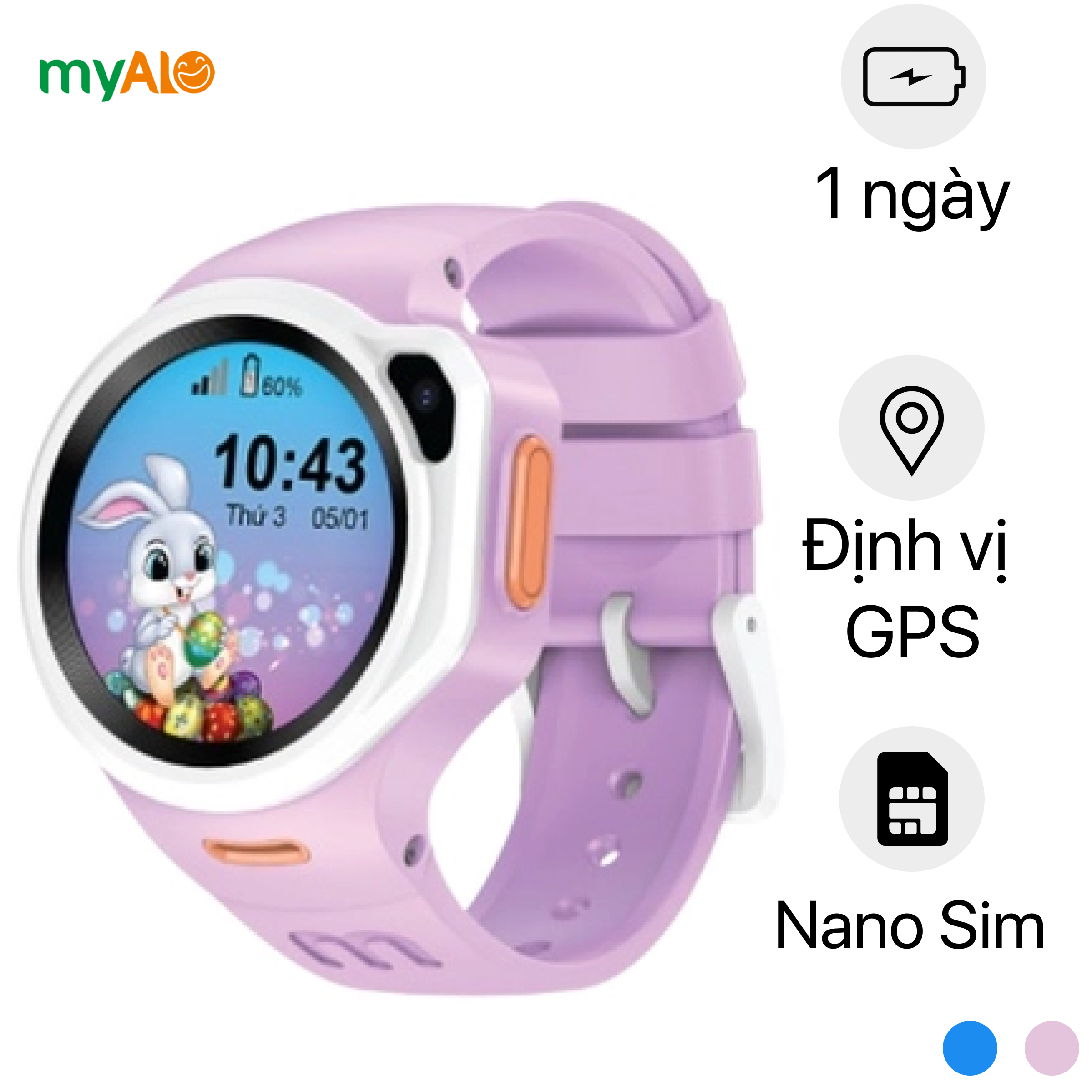 So sánh Đồng hồ định vị trẻ em myalo KidsPhone K84 và Đồng hồ định vị ...