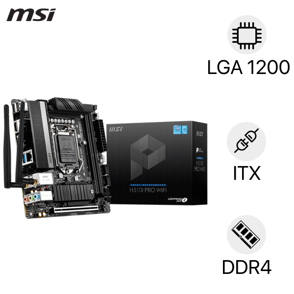 So sánh Mainboard MSI H510I Pro Wifi và Mainboard ASRock B660M Steel Legend
