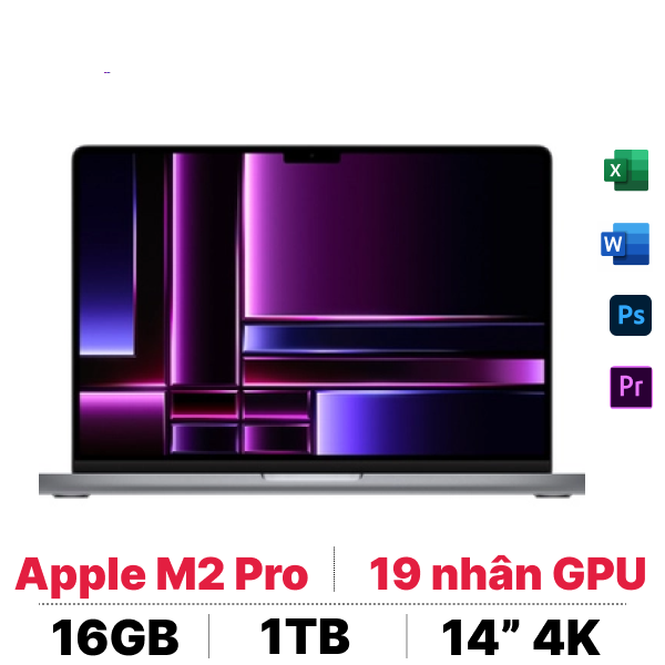 So sánh MacBook Pro 14 inch M2 Pro 2023 (12 CPU - 19 GPU 16GB 1TB 2023) và Apple MacBook Air M2 ...