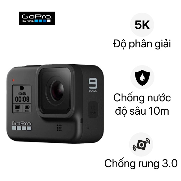 So sánh Camera hành trình Gopro Hero 9