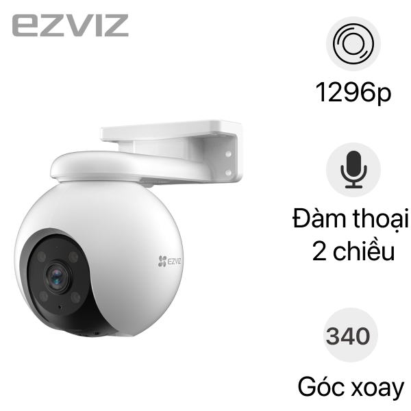 So sánh Camera IP Wifi ngoài trời EZVIZ H8 Pro 2K Full Color và Camera IP hồng ngoại Wifi Ezviz ...