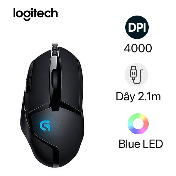 So sánh Chuột có dây Gaming Logitech G402 Hyperion Fury Ultra