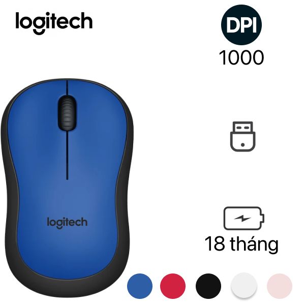 So sánh Chuột không dây Logitech M221 và Chuột không dây Logitech B175