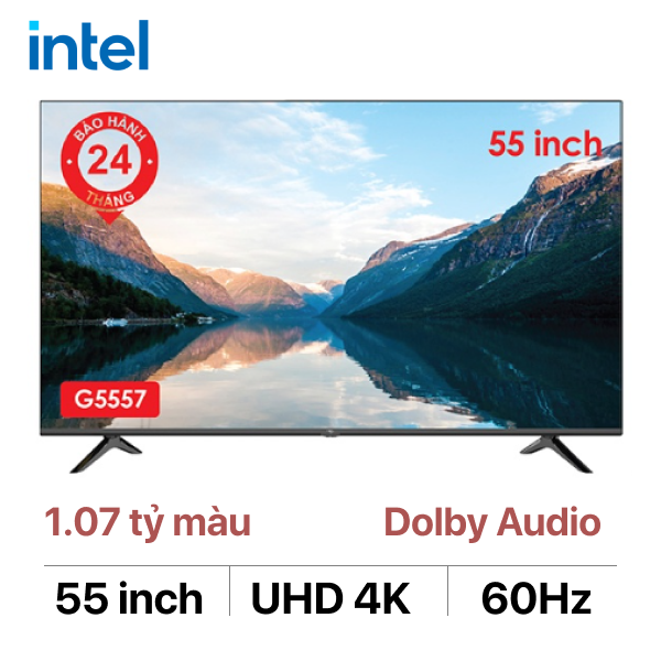 So sánh Android Tivi ITEL 55 Inch UHD 4K G5557