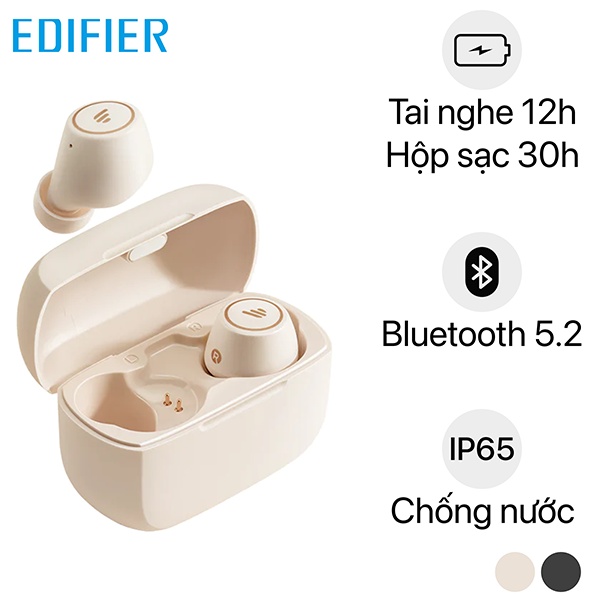 So sánh Tai nghe không dây Edifier TWS1 Pro và Tai nghe Bluetooth True ...