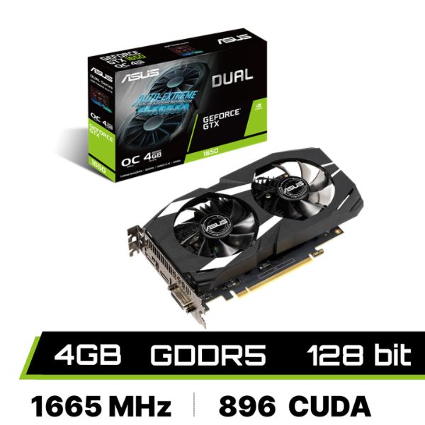 So sánh Card màn hình Asus Dual GTX 1650 4G và Card màn hình Gigabyte ...