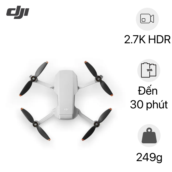 So sánh Flycam DJI Mini SE (Mavic Mini SE)