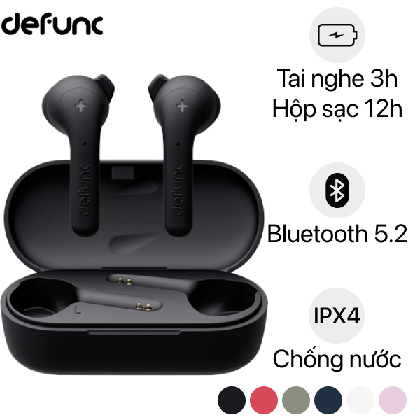 So sánh Tai nghe Bluetooth True Wireless Defunc True Basic