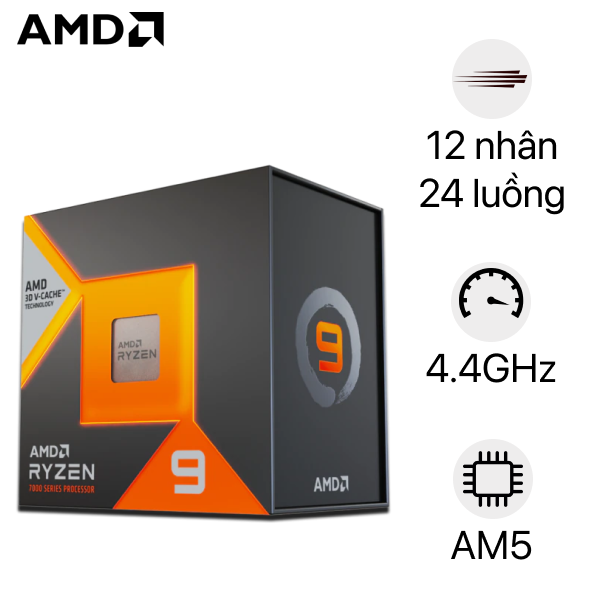 So sánh CPU AMD Ryzen 9 7900X3D và CPU Intel Core i9 13900F