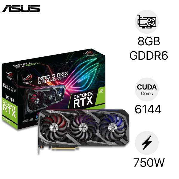 So sánh Card màn hình ASUS ROG Strix RTX 3070Ti O8G Gaming