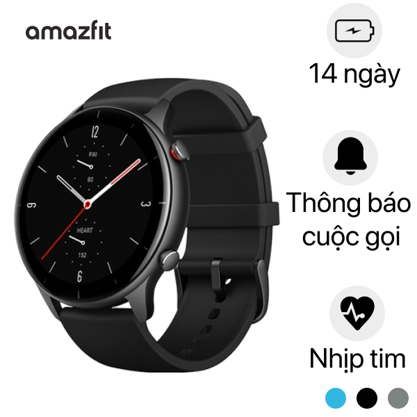 So sánh Đồng hồ thông minh Huami Amazfit GTR 2e và undefined