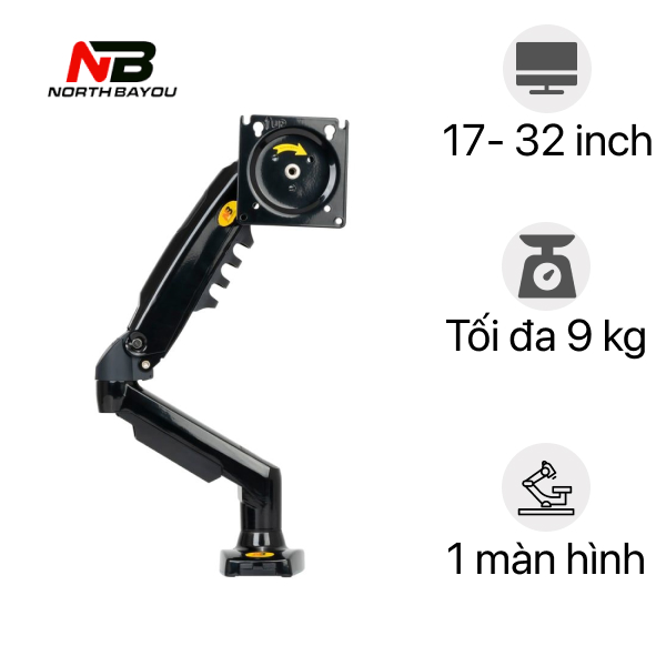So sánh Giá treo màn hình máy tính North Bayou NB-F80