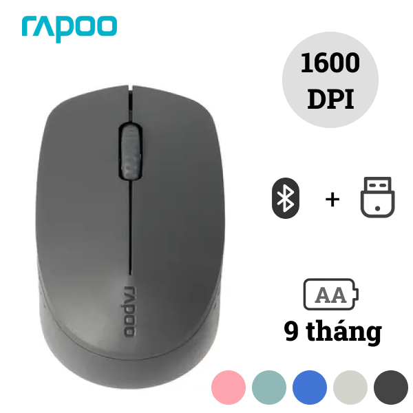 So sánh Chuột Bluetooth Rapoo M100 Silent