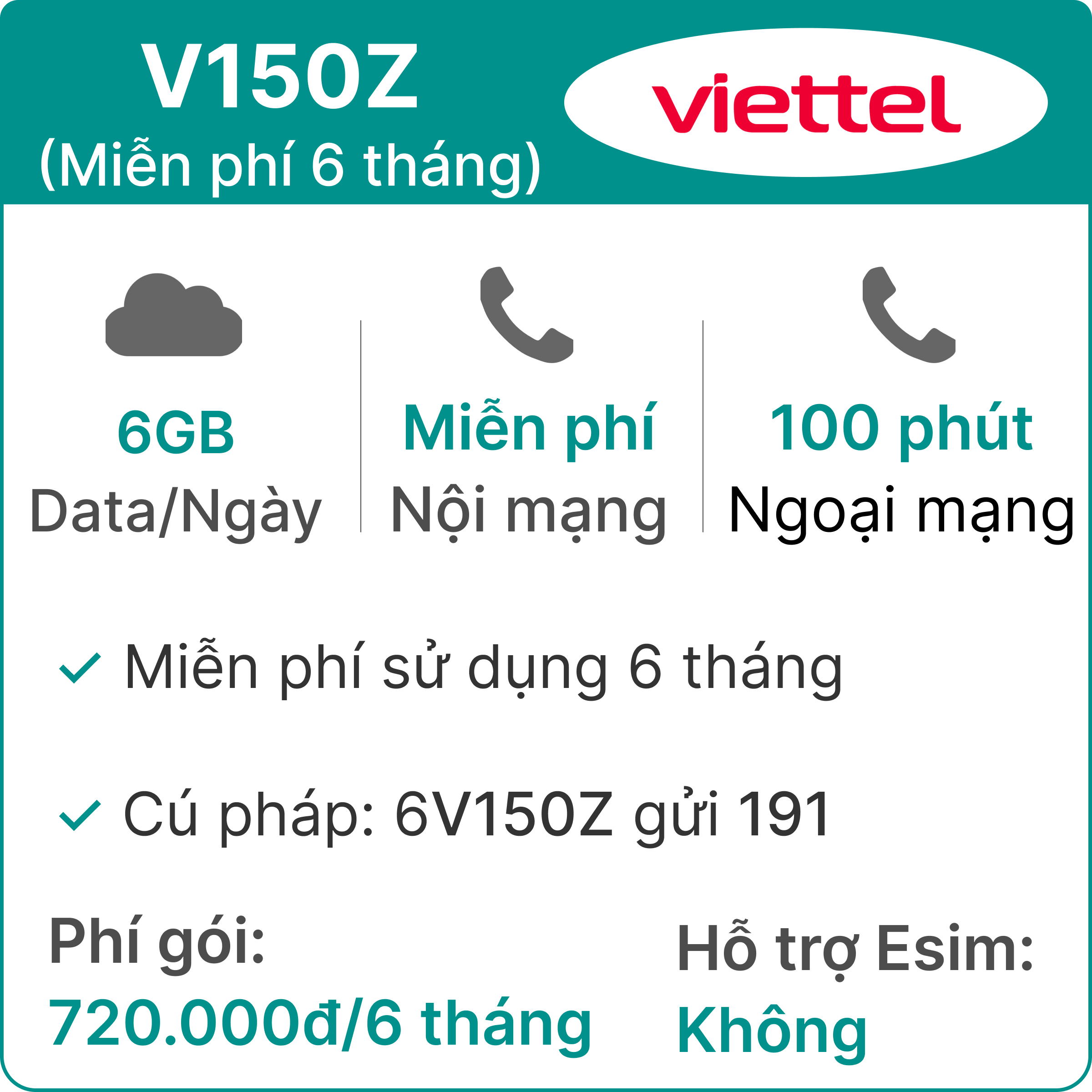 So sánh Sim 4G Viettel V150Z 6GB/Ngày Free 6 Tháng và Chuột chơi game ...