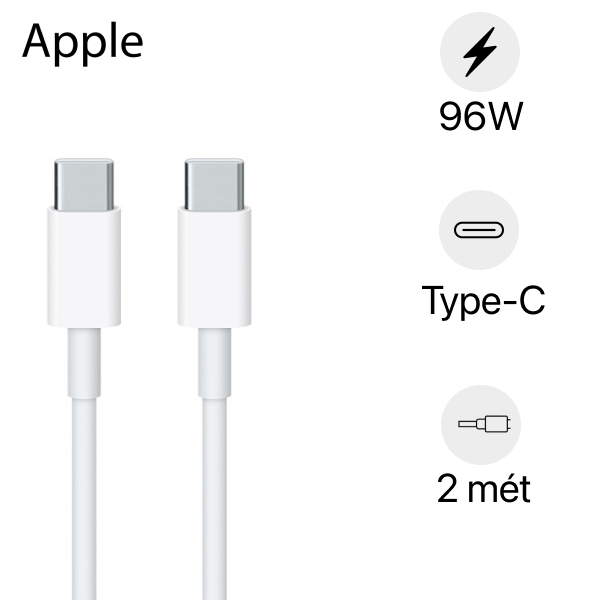 So sánh Cáp Apple Type-C to Type-C 2M MLL82ZP | Chính hãng Apple Việt ...