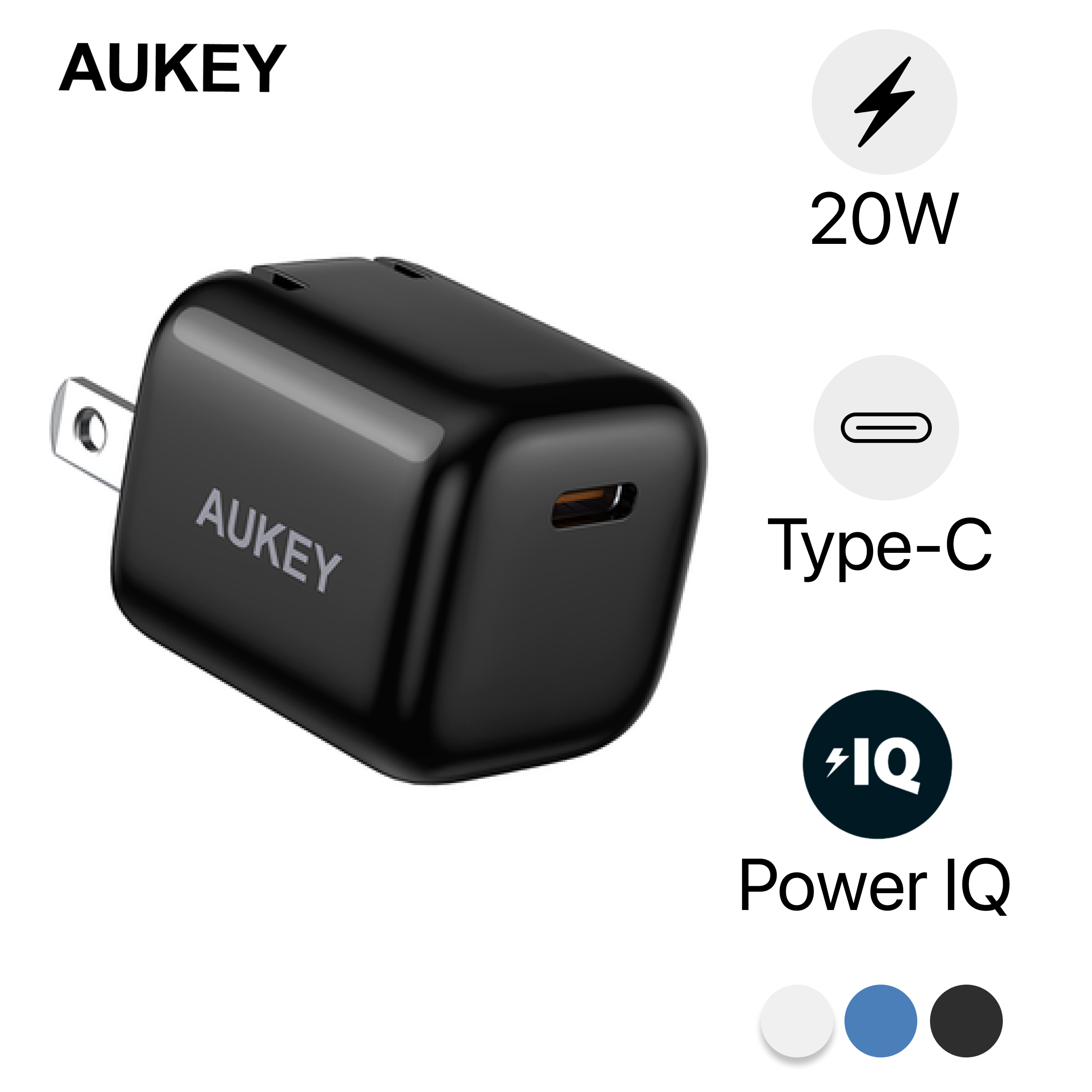 So sánh Sạc nhanh Aukey PA-B1 Pro 20W