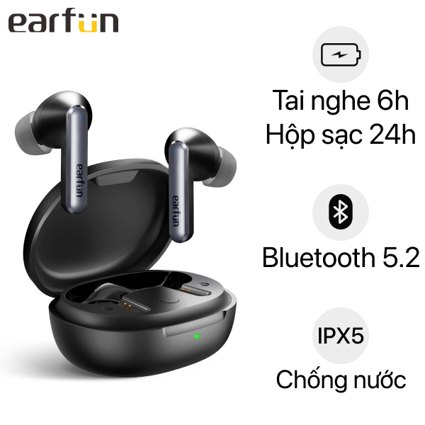 So sánh Tai nghe không dây EarFun Air S - Cũ và Tai nghe không dây SoundPEATS Air3 Deluxe - Cũ