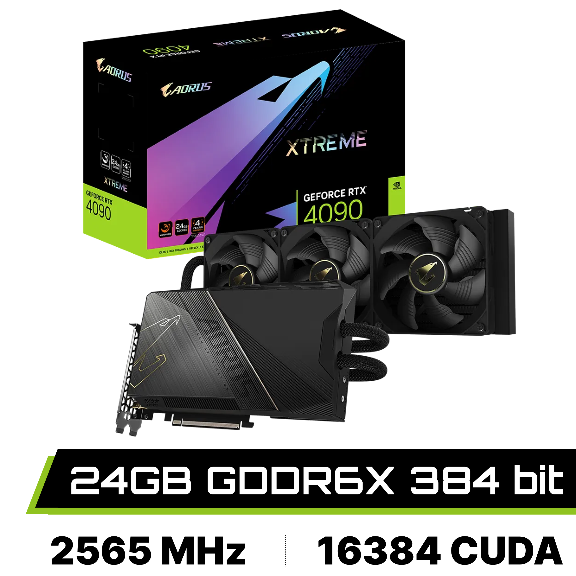 So sánh Card màn hình Gigabyte Aorus RTX 4090 Xtreme Waterforce 24G và ...