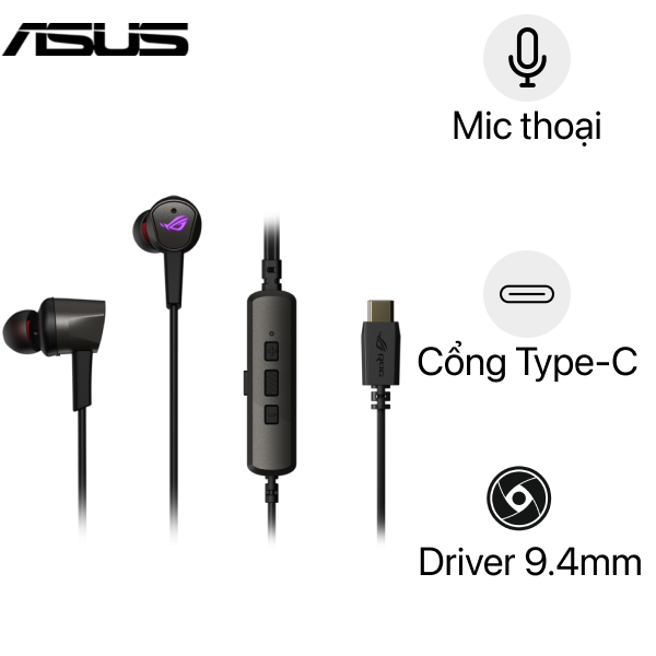 So sánh Tai nghe Asus Rog Cetra 2 và Tai nghe có dây Gaming ASUS ROG ...