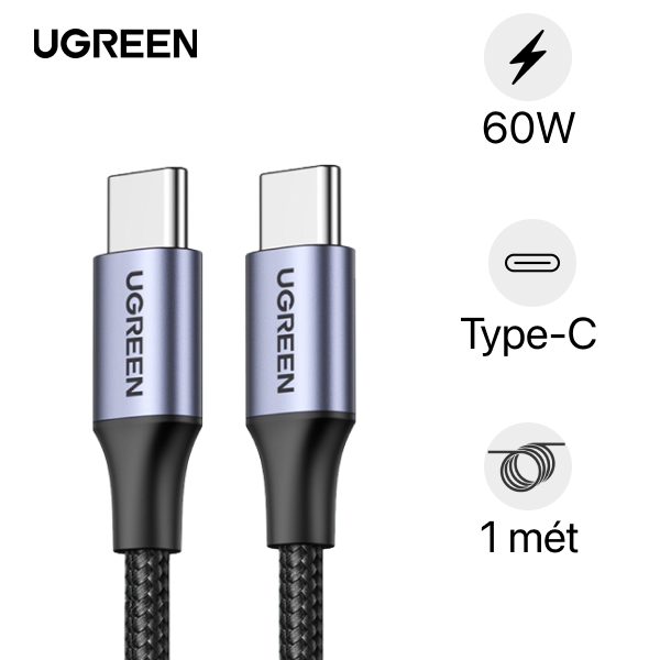 So sánh Cáp Ugreen Type-C to Type-C 1m US261