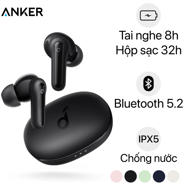 So sánh Tai nghe không dây Anker Soundcore Life P2 Mini A3944 và Tai ...