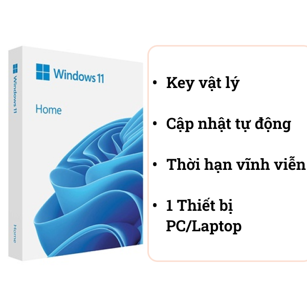 So sánh Phần mềm Microsoft Windows 11 Home và Phần mềm Microsoft ...