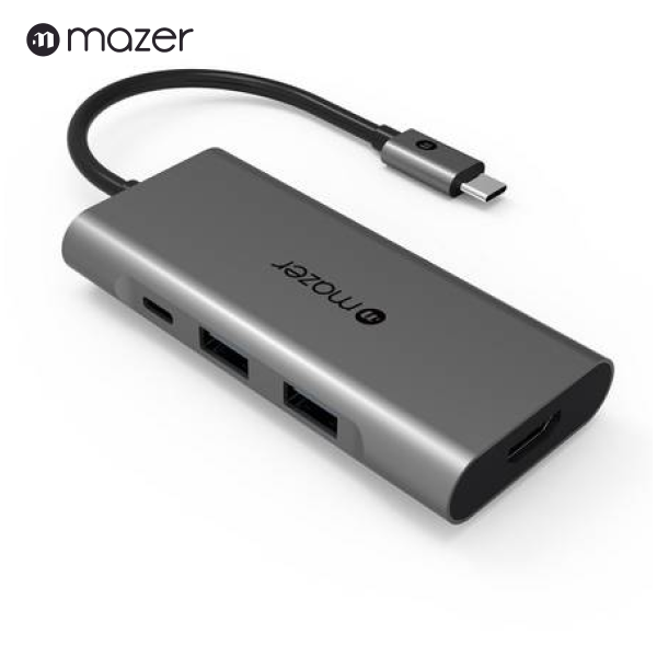 So sánh Hub Mazer 4K HDMI USB-C 100W 7 in 1 và Hub Mazer 4K HDMI USB-C ...