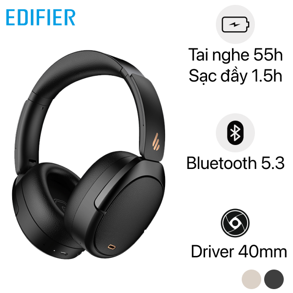 So sánh Tai nghe Bluetooth chụp tai Edifier WH950NB và Tai nghe ...