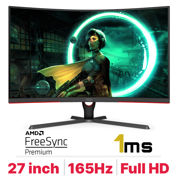 So sánh Màn hình cong Gaming AOC C32G3E 32 inch và Màn hình HKC MB24V9 ...