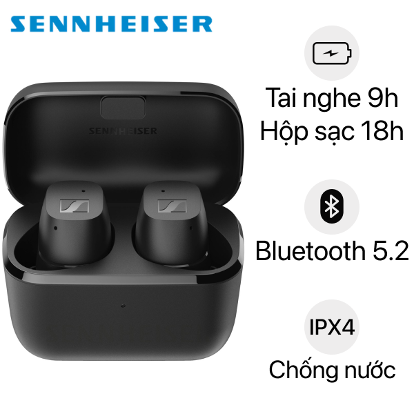 So sánh Tai nghe không dây Sennheiser CX True Wireless
