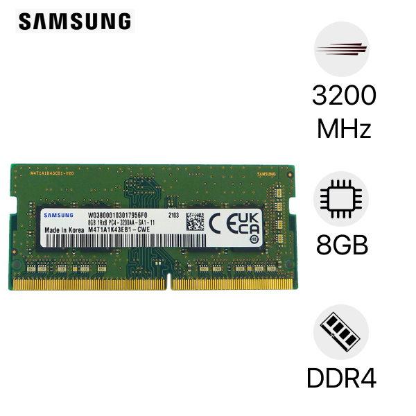 So sánh RAM Laptop Samsung 8GB DDR4 3200MHz