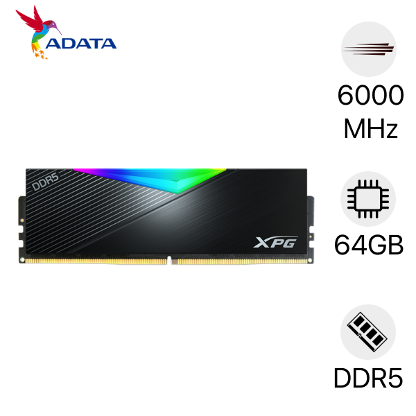 So sánh RAM PC ADATA XPG LANCER RGB 64GB (2x32GB) 6000MHz DDR5 và RAM ...