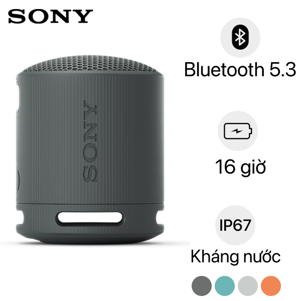 So sánh Loa Bluetooth Sony SRS-XB100 Extra Bass và Loa Bluetooth LG ...
