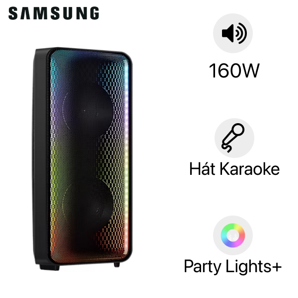 So sánh Loa tháp Samsung Sound Tower ST40B/XV và Loa tháp Samsung MX-T40