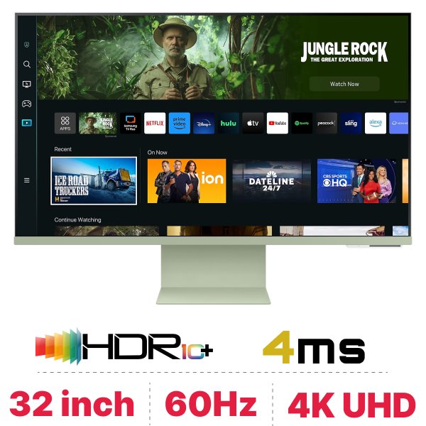 So sánh Màn hình thông minh Samsung M8 LS32CM80GUEXXV 32 inch và Màn ...