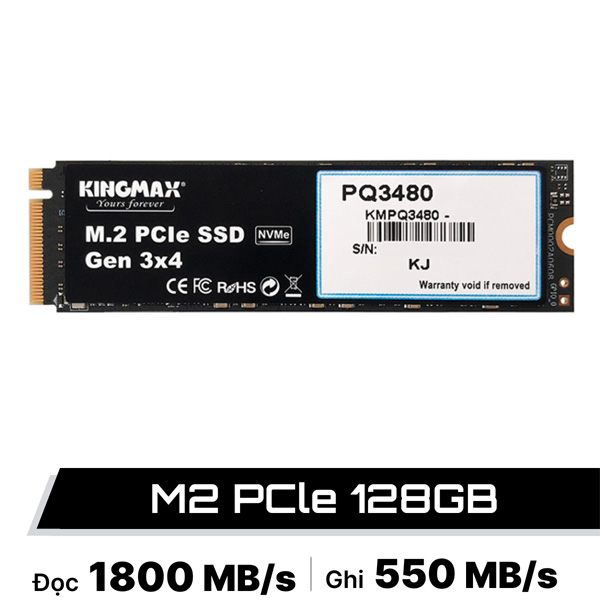 So sánh Ổ cứng SSD KINGMAX Zeus PQ3480 128GB PCIe