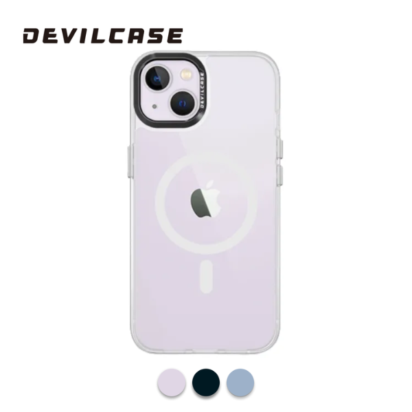 So sánh Ốp lưng iPhone 14 Plus Devilcase bản tiêu chuẩn hỗ trợ MagSafe viền camera màu