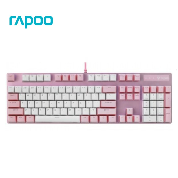So sánh Bàn phím cơ Rapoo V500 Pro Pink White (Red Switch) và null