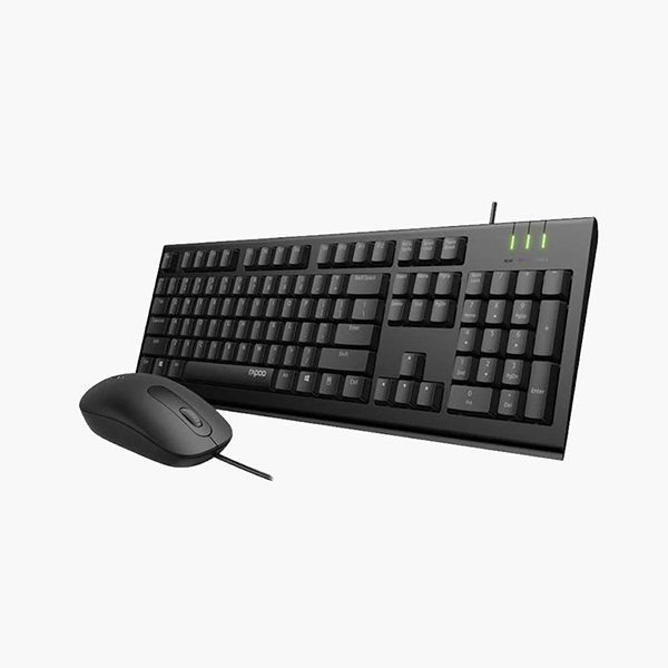 So sánh Combo bàn phím + Chuột có dây Rapoo X120 Pro