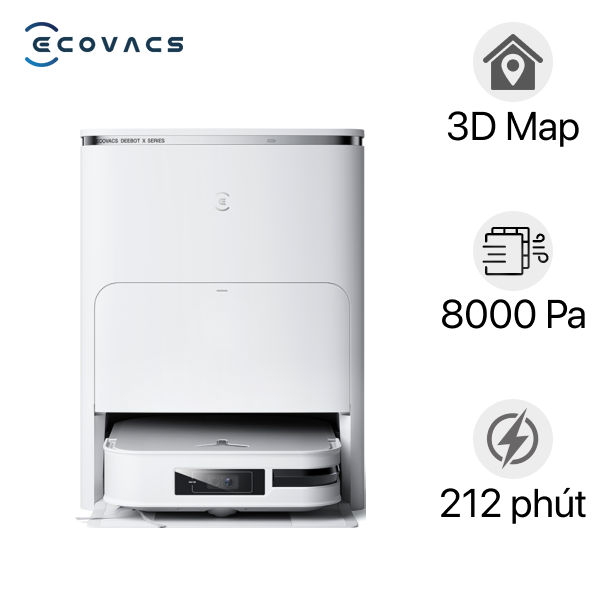 So sánh Robot hút bụi lau nhà Ecovacs Deebot X2 Omni