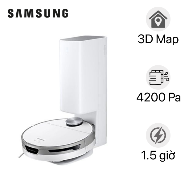 So sánh Robot hút bụi Samsung JETBOT VR30T85513W/SV